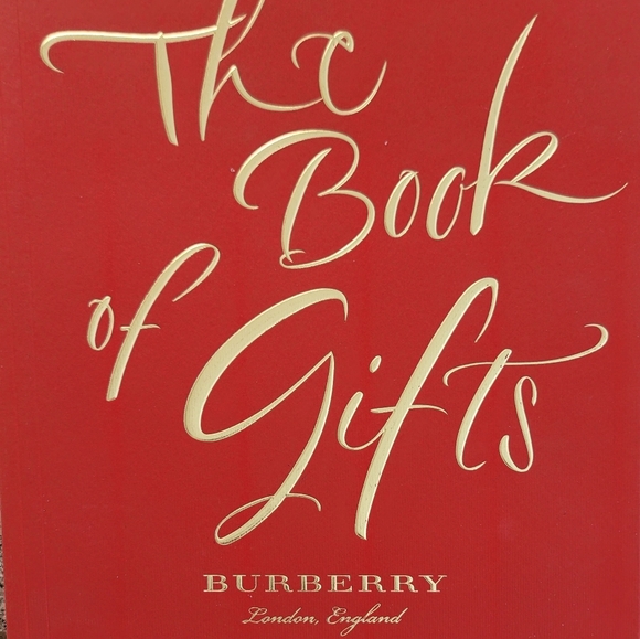 Burberry | Other | Burberry The Book Of Gifts 24 Pages | Poshmark